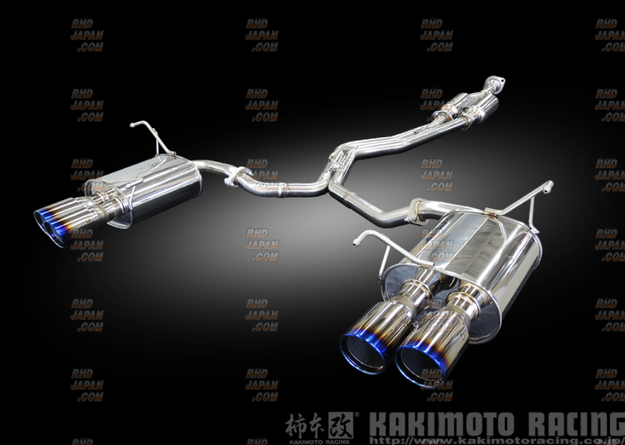 Kakimoto Racing Class KR Muffler Exhaust System Dual Center Included - WRX S4 VBH - RHDJapan